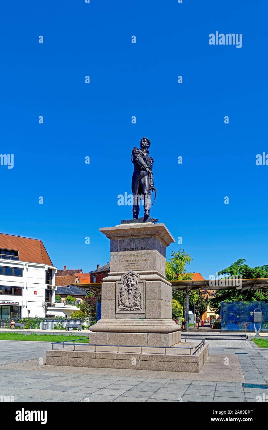 Statue, General Jean Rapp, 27.04.1771 - 8.11.1821 Stock Photo - Alamy