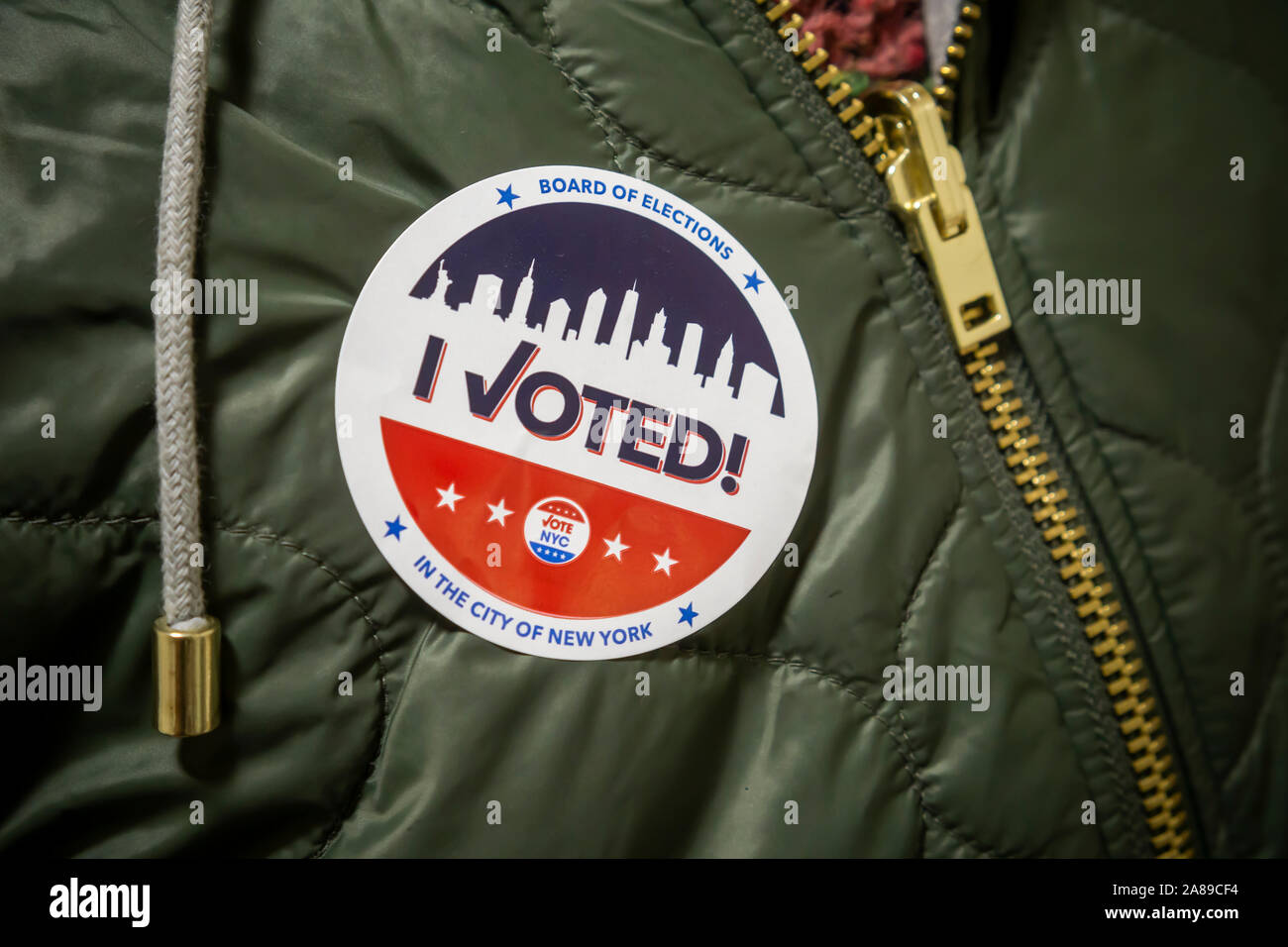 I voted sticker hi-res stock photography and images - Alamy