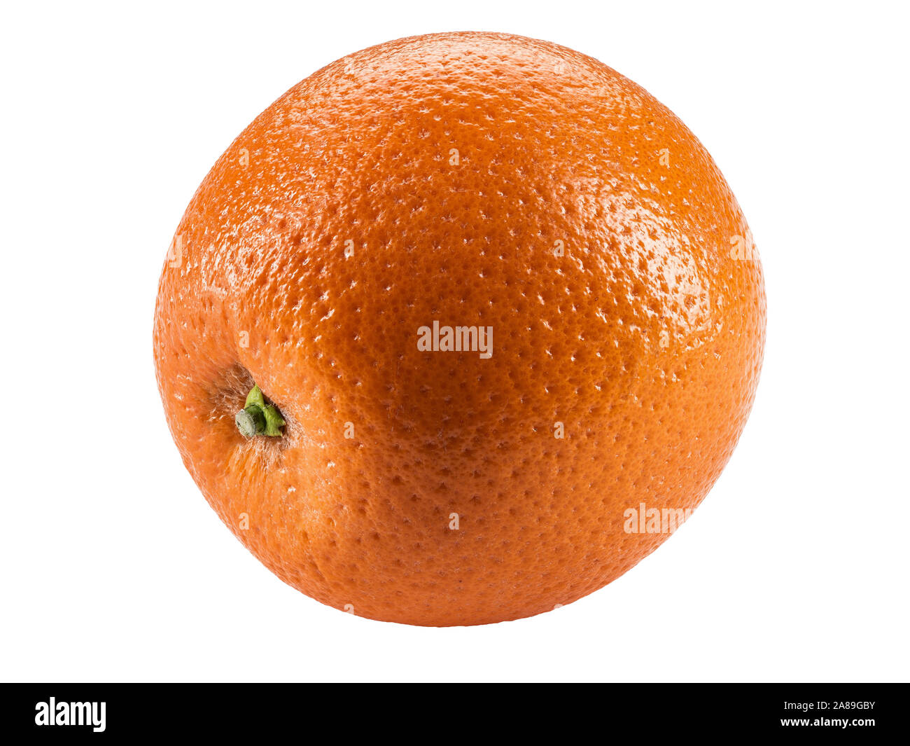Tasty orange isolated on white background with copy space for text or ...