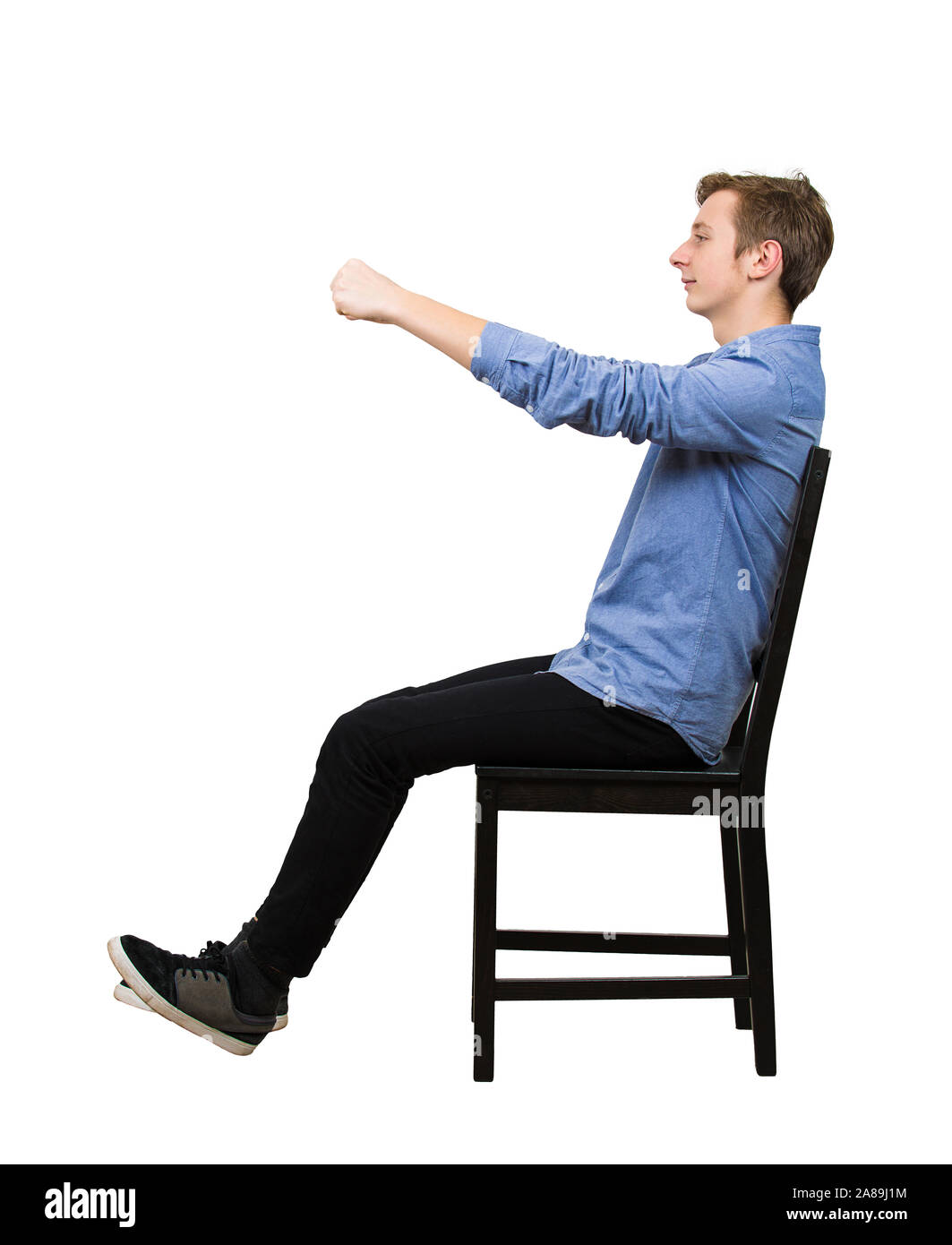 Sit In Chair And Bike