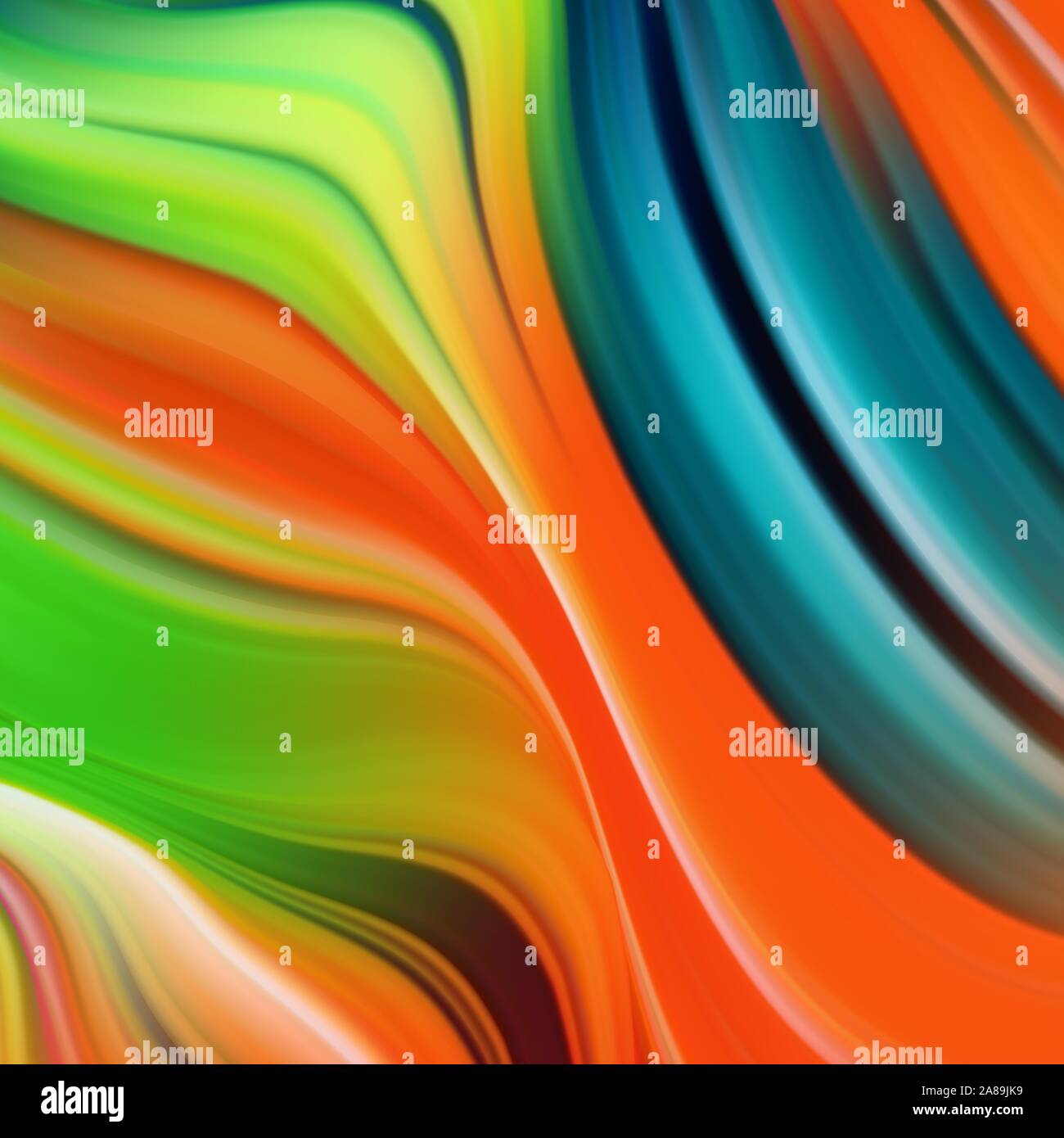 Acrylic paint. Vector color wavy abstract background. eps 10 Stock ...