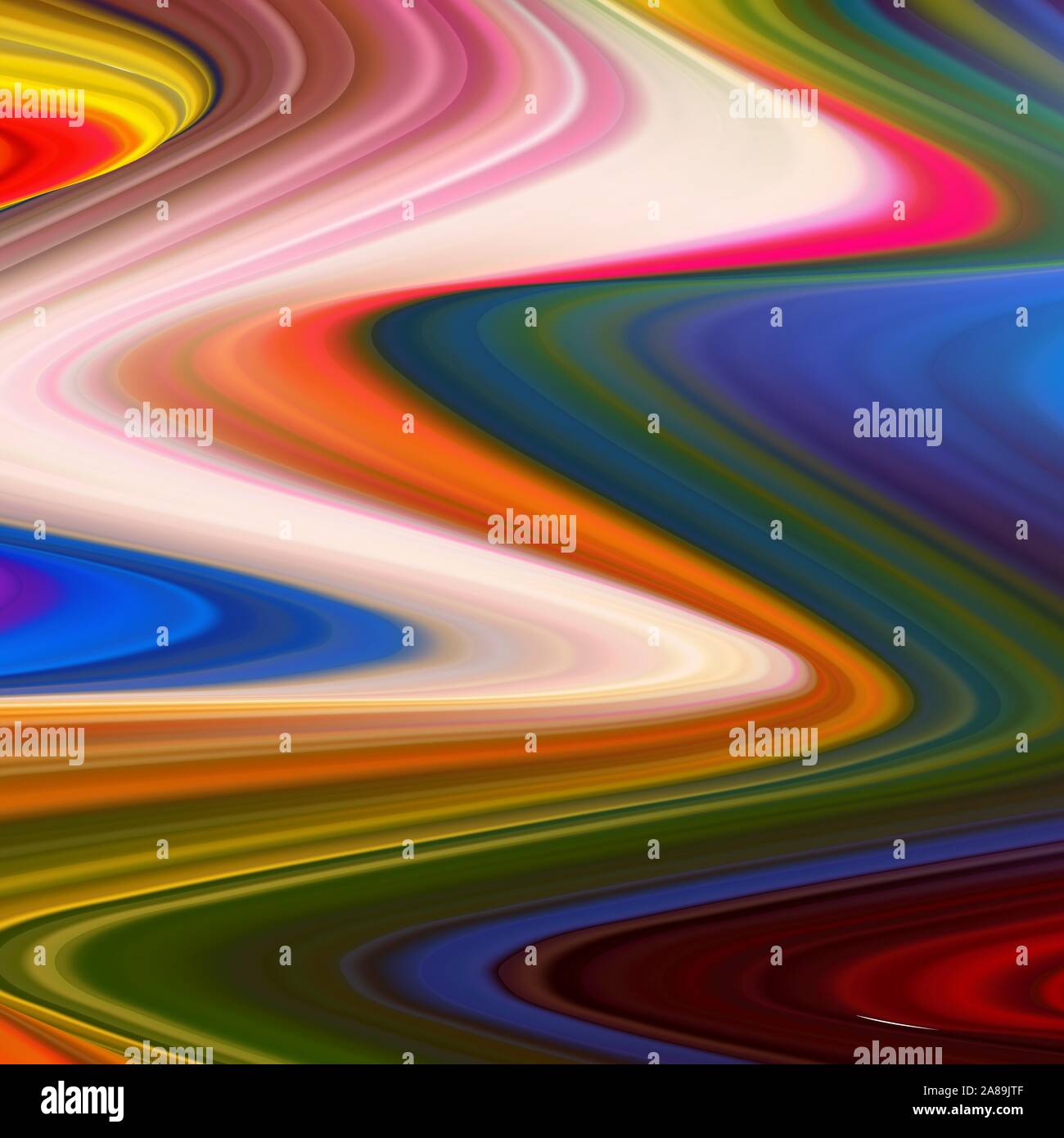 Abstract colorful waves art Stock Vector Images - Alamy
