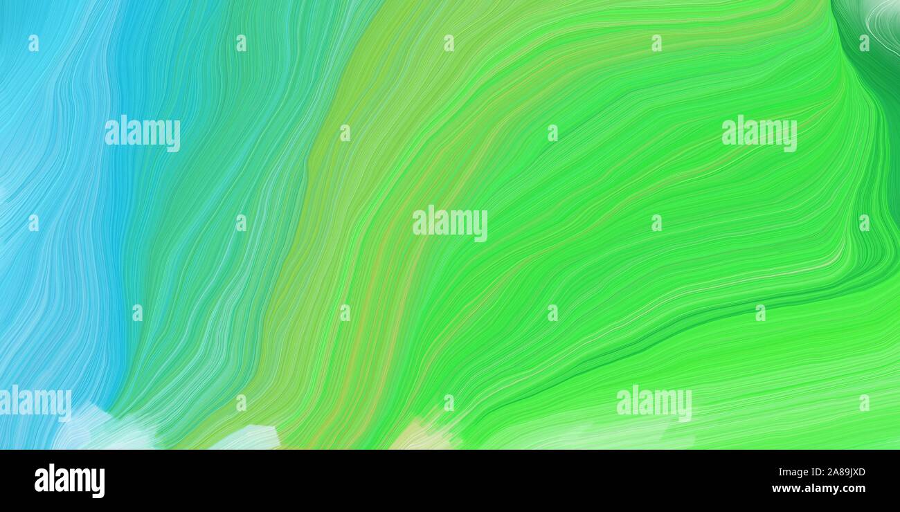futuristic concept of connecting lines with moderate green, medium ...