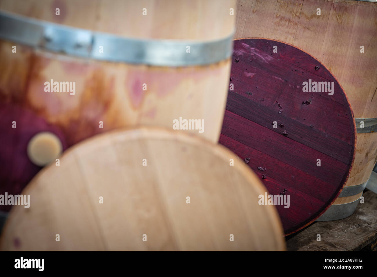 Slow Motion Of Yellow Spray Bottle Drops On Black Background Stock ...