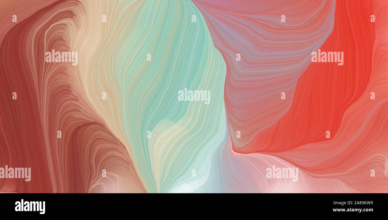 curved lines background or backdrop with moderate red, indian red and ...