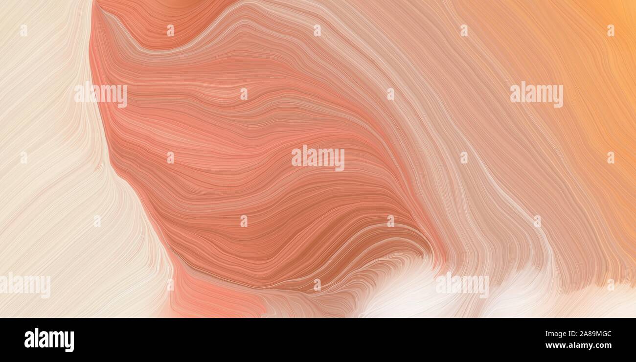 curved speed lines background or backdrop with dark salmon, antique ...