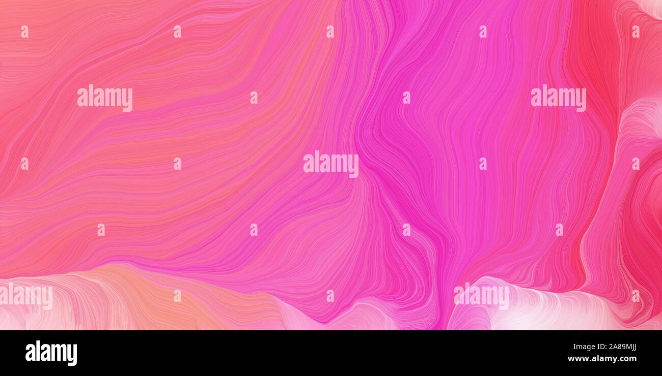 futuristic wavy motion speed lines background or backdrop with hot pink ...