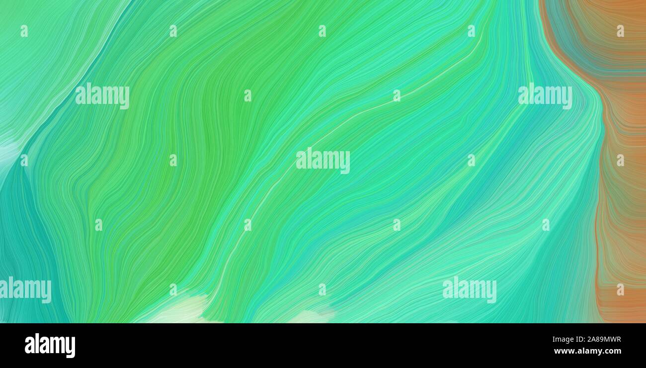 wave lines from top left to bottom right. background illustration with ...