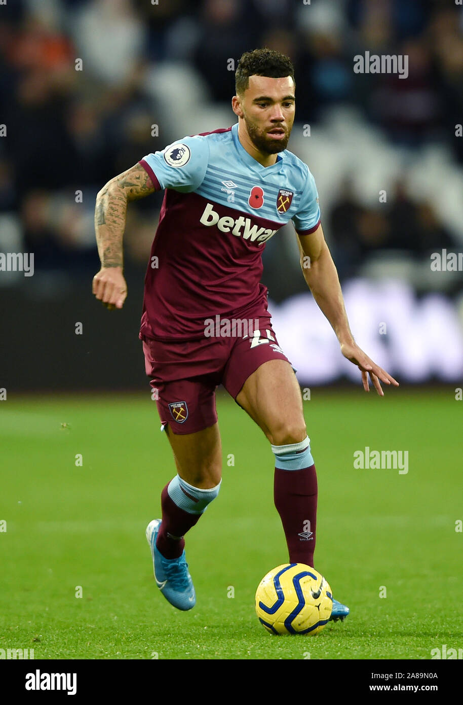 West Ham United's Ryan Fredericks Stock Photo - Alamy