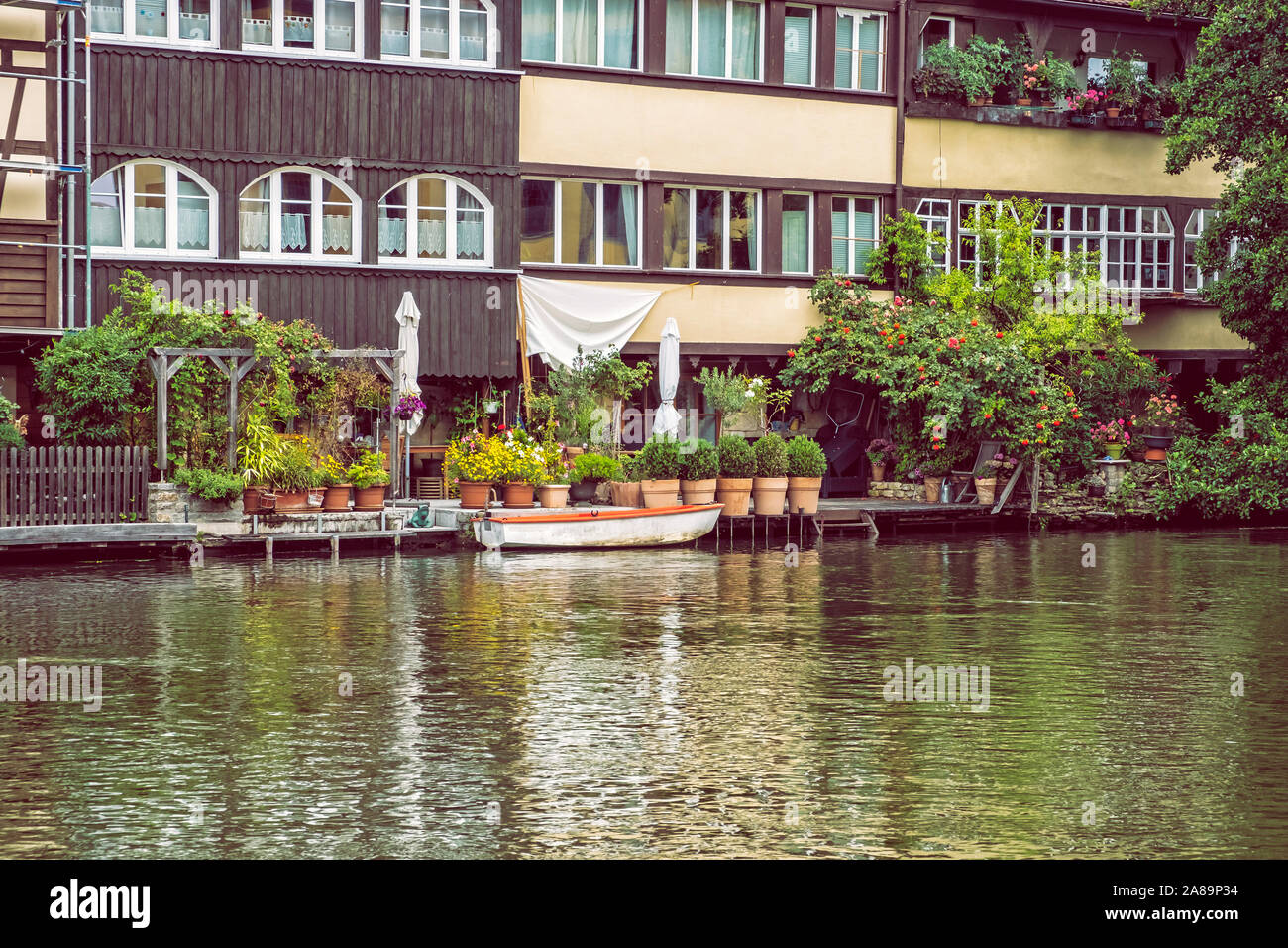 Fishing district Little Venice in Bamberg, Bavaria, Germany. Travel ...