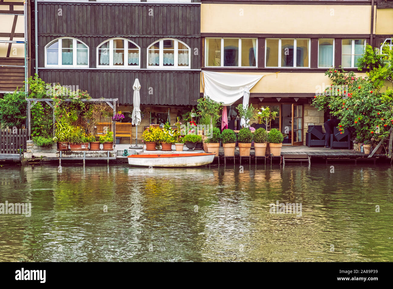 Fishing district Little Venice in Bamberg, Bavaria, Germany. Travel ...