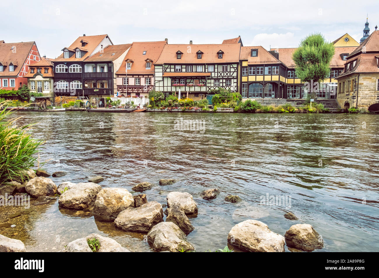 Fishing district Little Venice in Bamberg, Bavaria, Germany. Travel ...