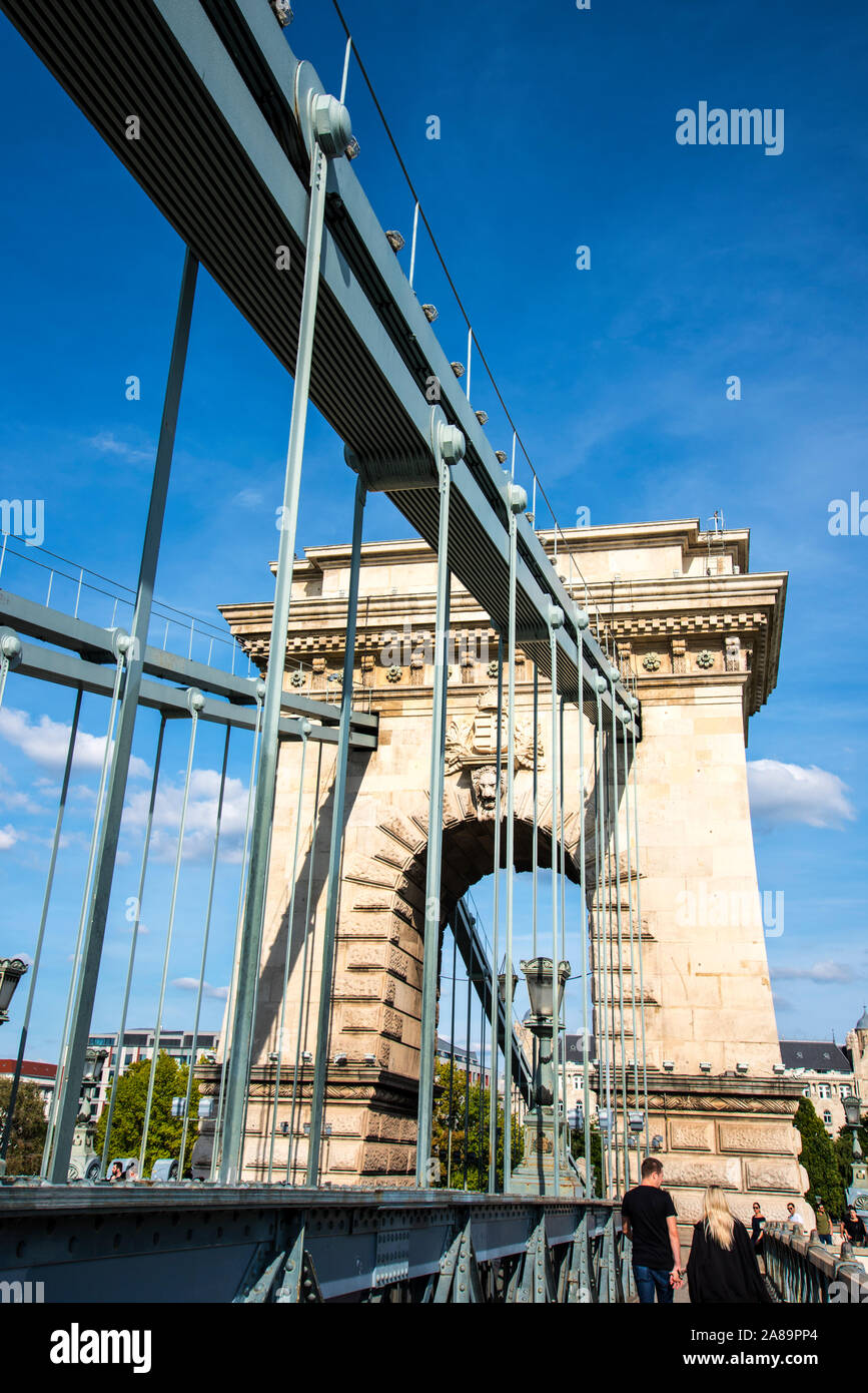 Budapest the Capital city of Hungary is divided by the River Danube.The ...