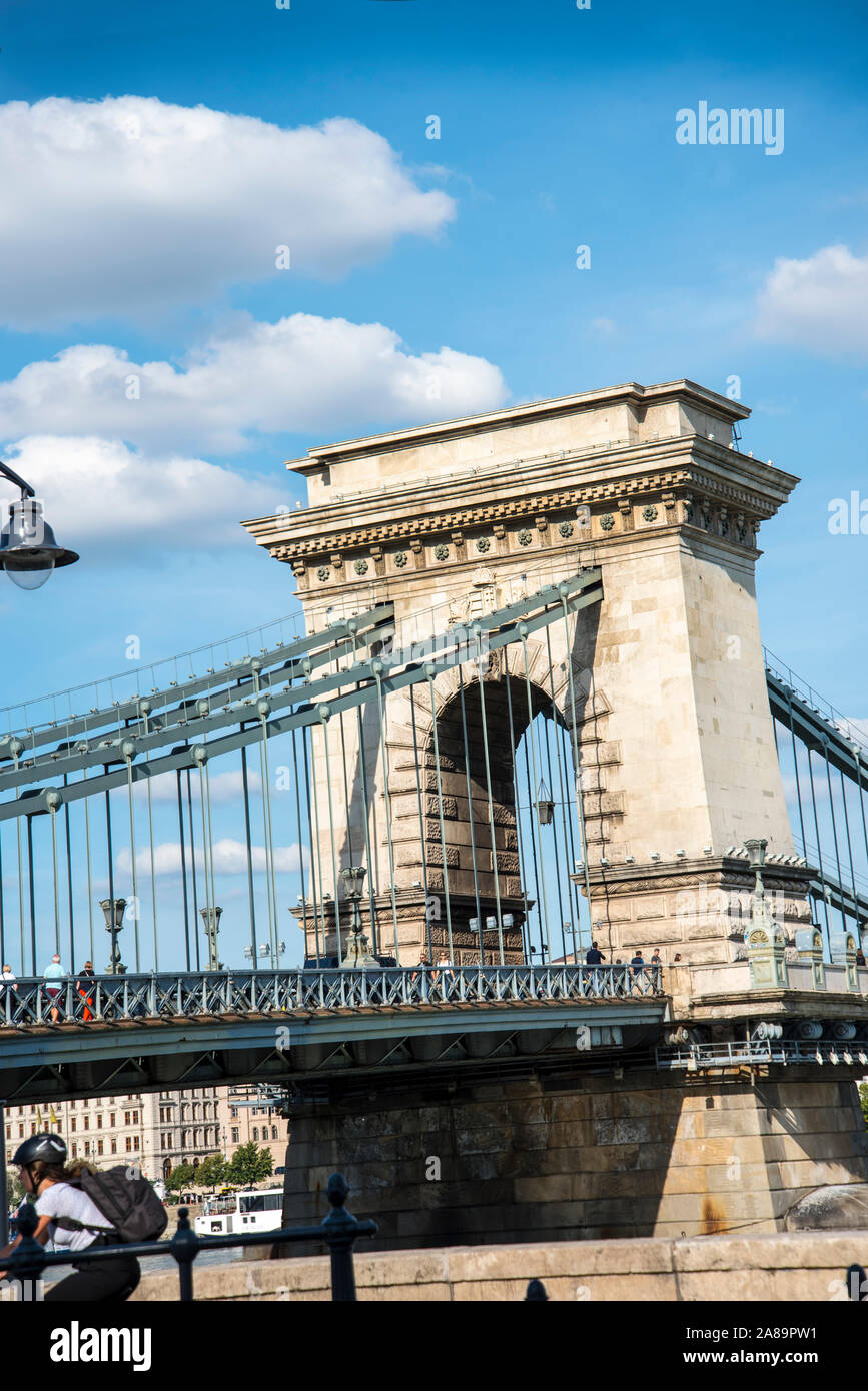 Budapest the Capital city of Hungary is divided by the River Danube.The ...