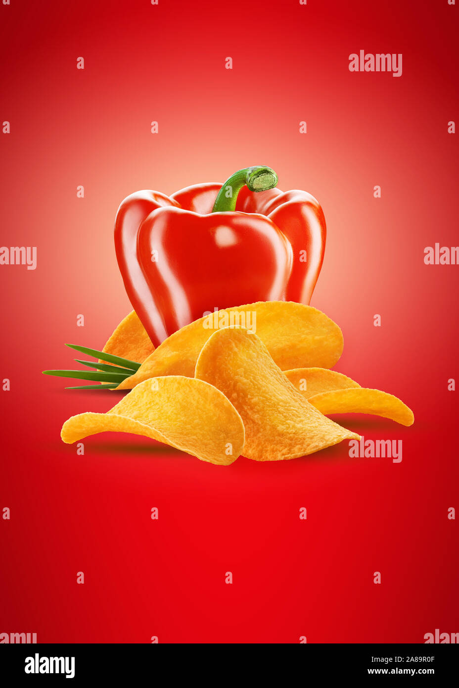 Sweet chili and red pepper crisps hi-res stock photography and images ...