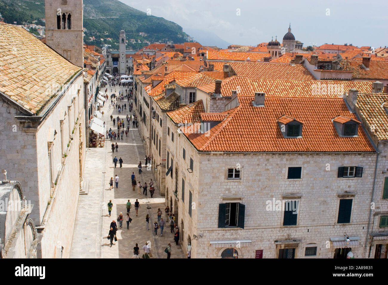 Street Dubrovnik Croatia Stock Photo - Alamy