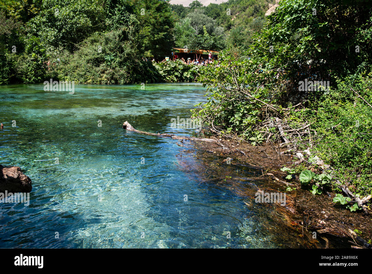 A blue river in Albania called the Blue Eye.The Blue eye in the south ...