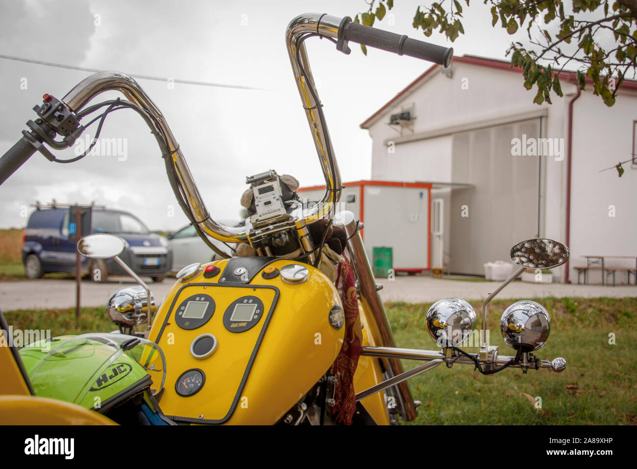 Trike handlebar #3 Stock Photo - Alamy