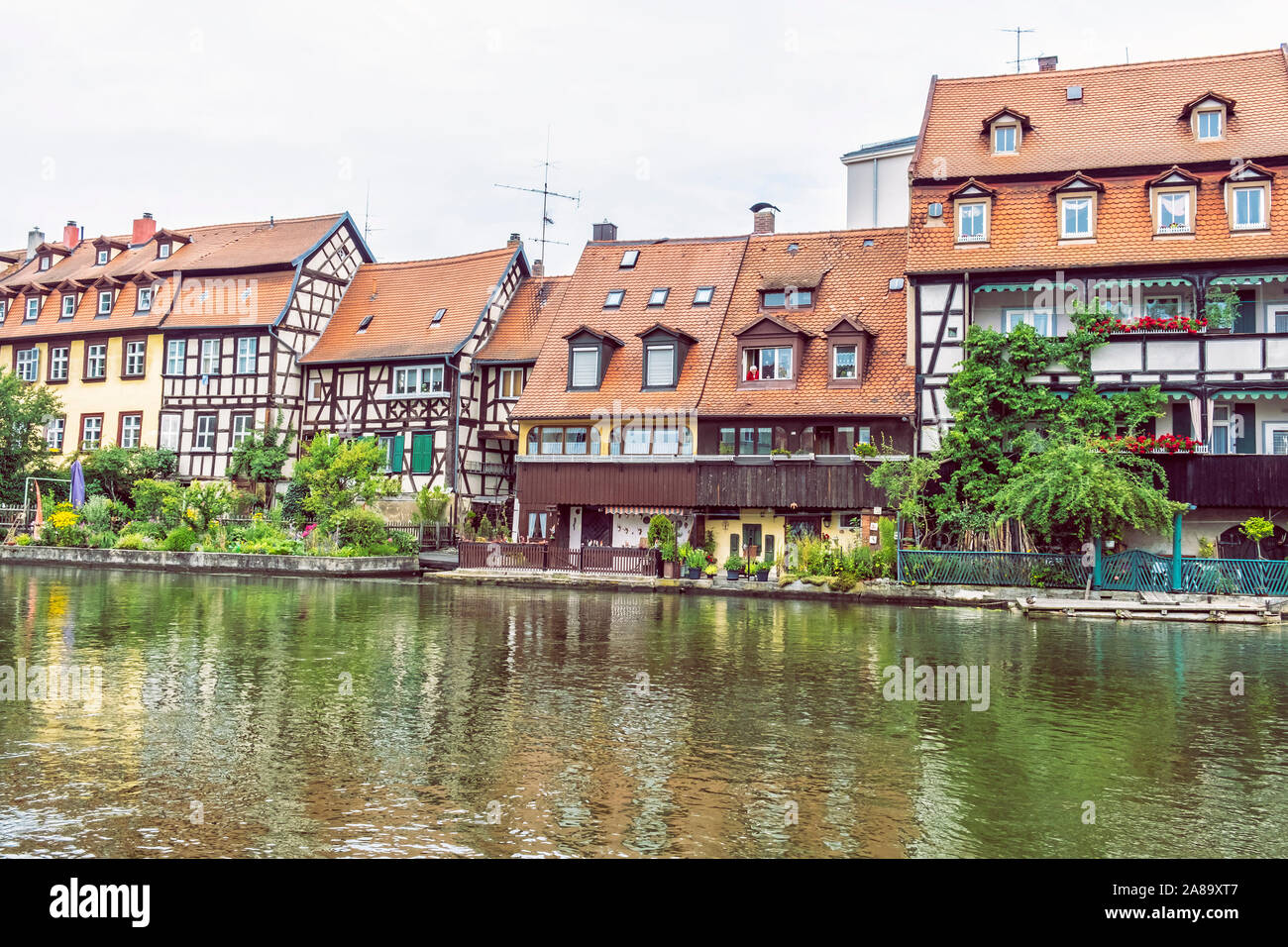 Fishing district Little Venice in Bamberg, Bavaria, Germany. Travel ...