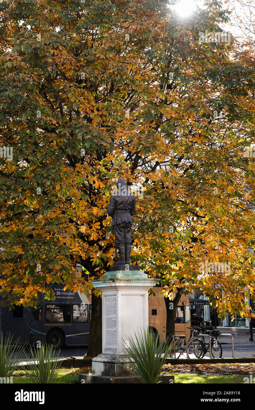 Boer War Memorial, Cheltenham, Gloucestershire UK Stock Photo - Alamy