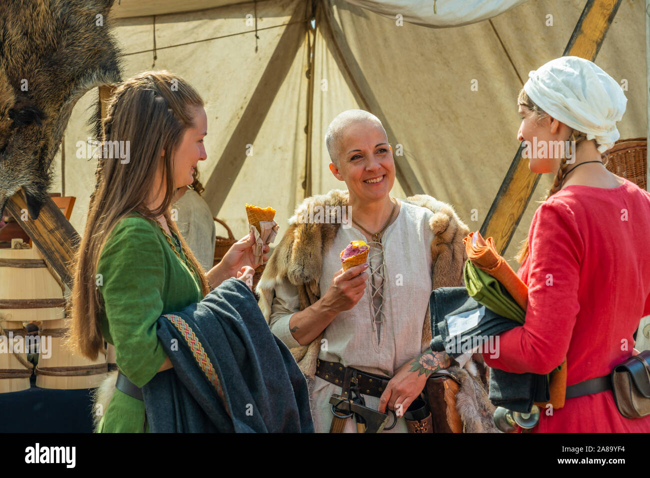 Medieval week gotland hi-res stock photography and images - Alamy