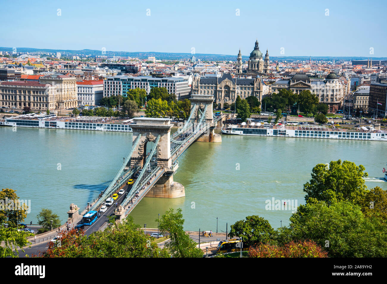 Budapest the Capital city of Hungary is divided by the River Danube.The ...
