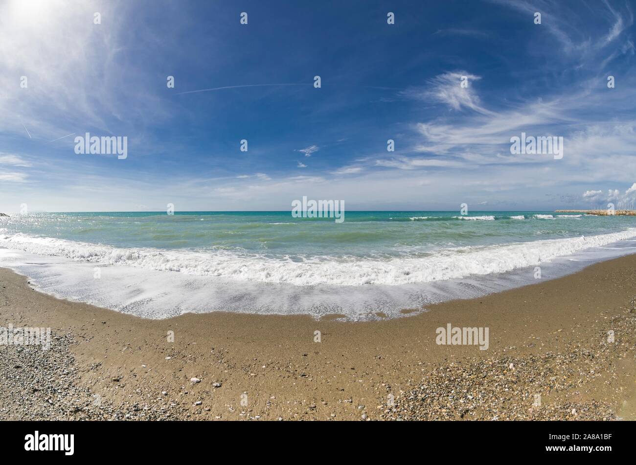 Seascape background hi-res stock photography and images - Alamy