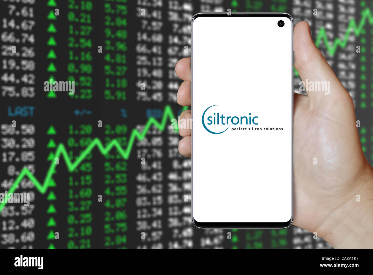Siltronic logo hi-res stock photography and images - Alamy