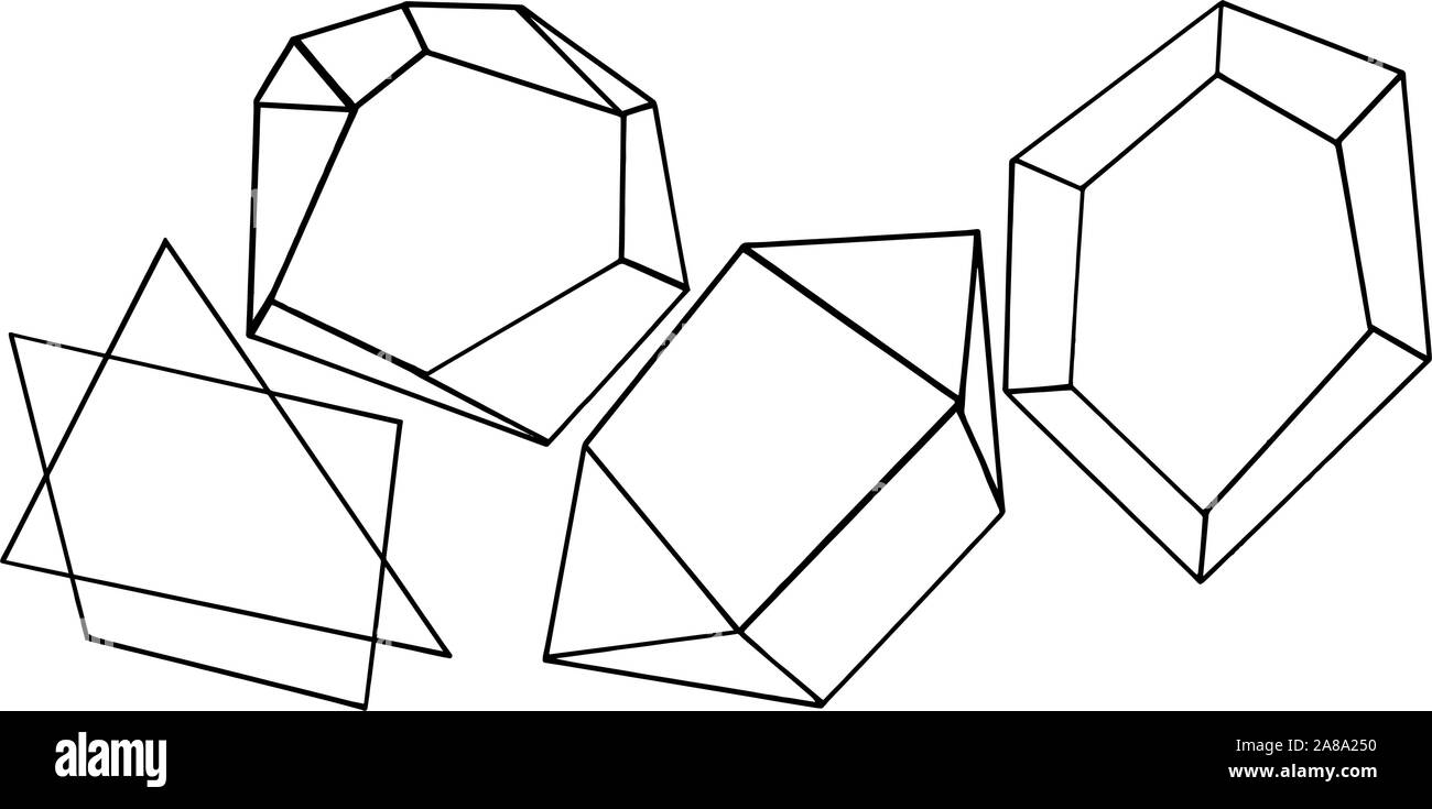 Vector diamond rock jewelry mineral. Isolated illustration element ...