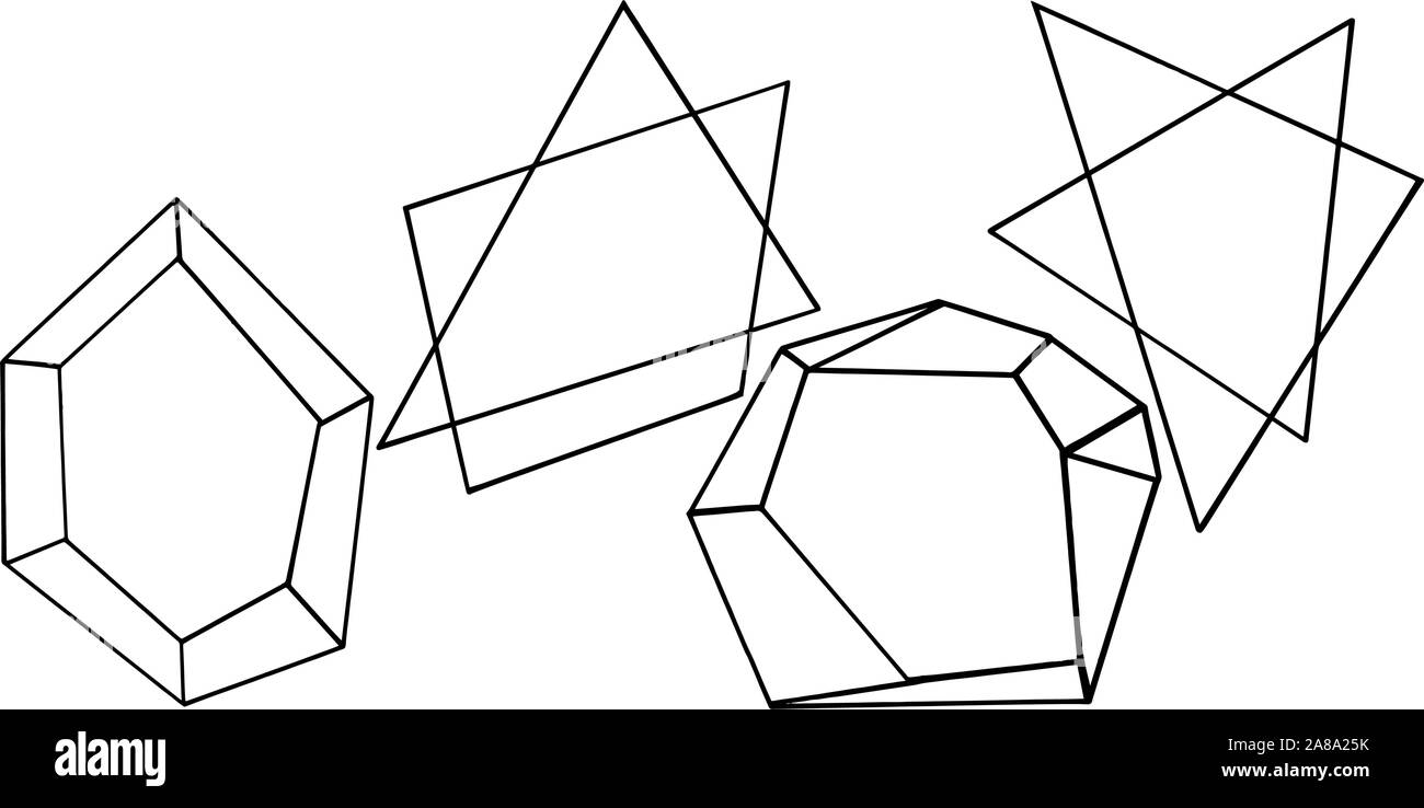 Vector diamond rock jewelry mineral. Isolated illustration element ...