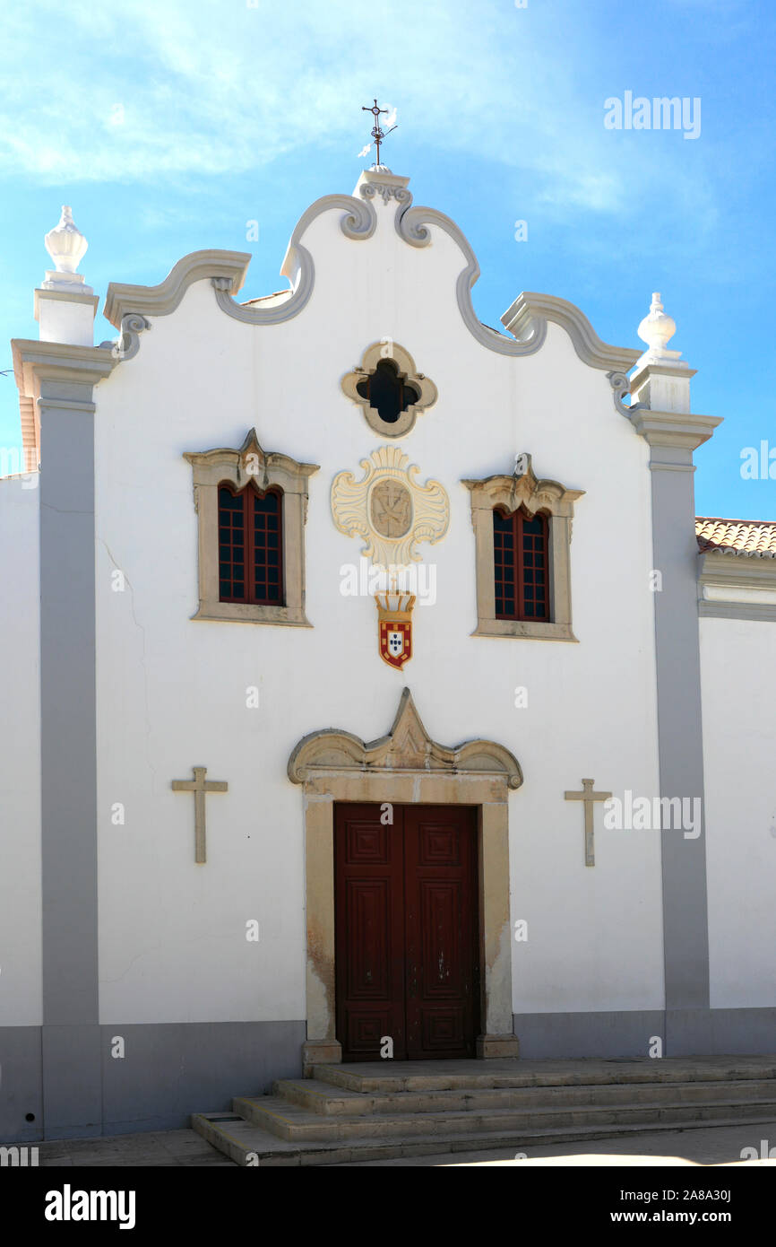 St Francis Church, Loulé town, Algarve, Portugal, Europe Stock Photo ...