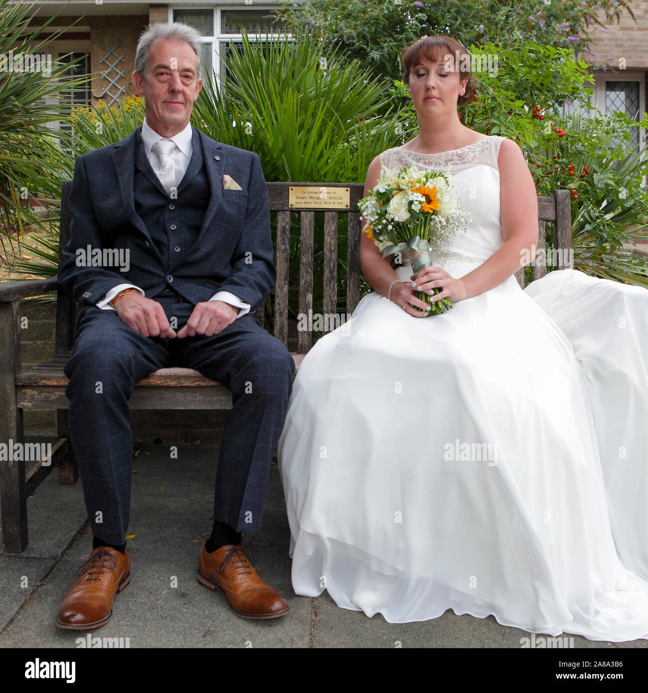 Captured here is Father Terry and daughter Kate prior to leaving for ...