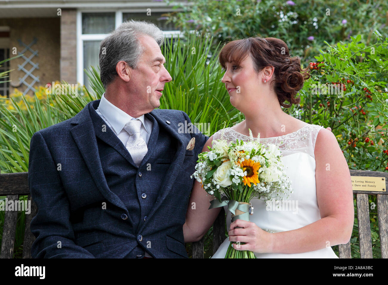 Captured here is Father Terry and daughter Kate prior to leaving for ...