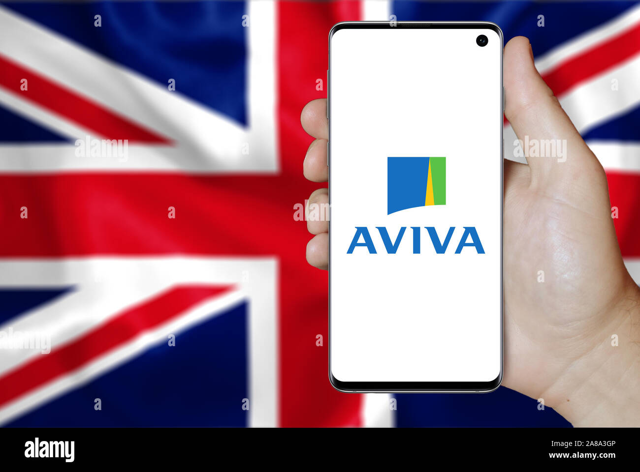 Aviva icon hi-res stock photography and images - Alamy