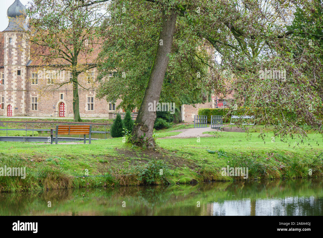 raesfeld Castle in germany Stock Photo - Alamy