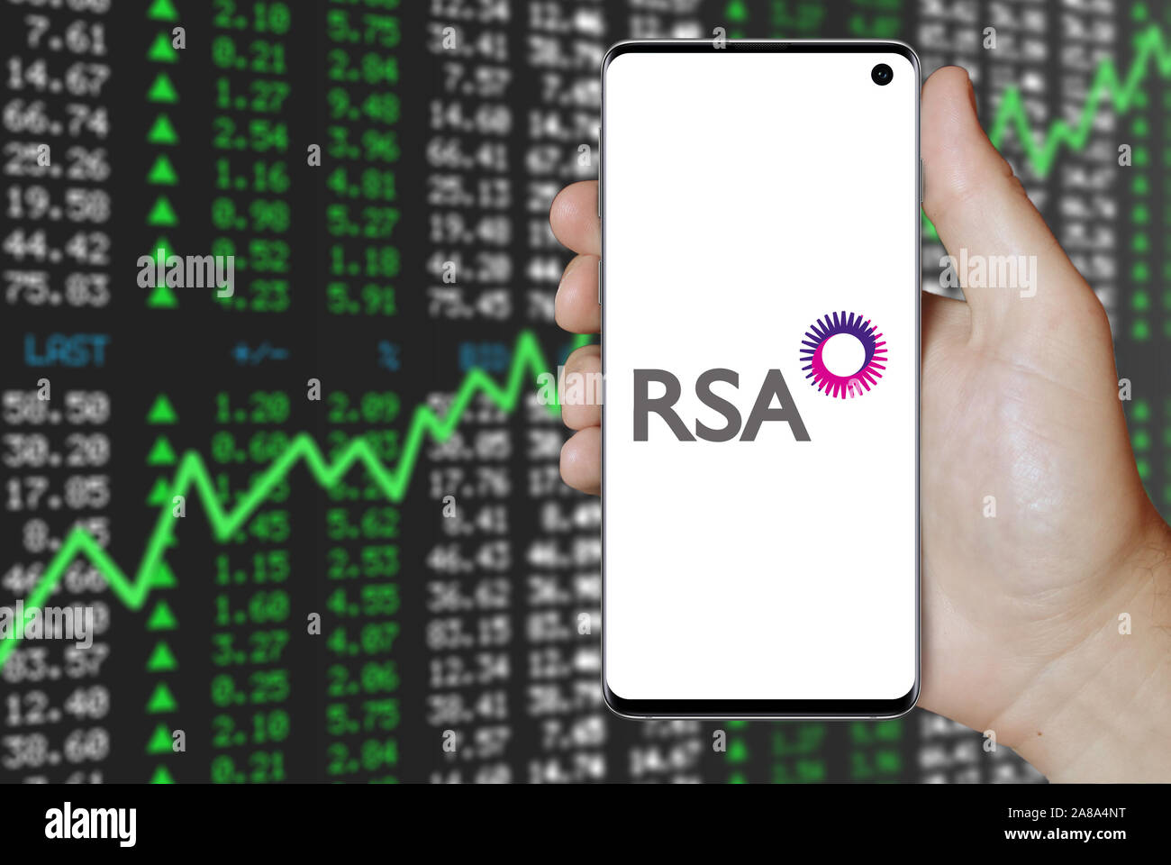 Rsa insurance group logo hi-res stock photography and images - Alamy