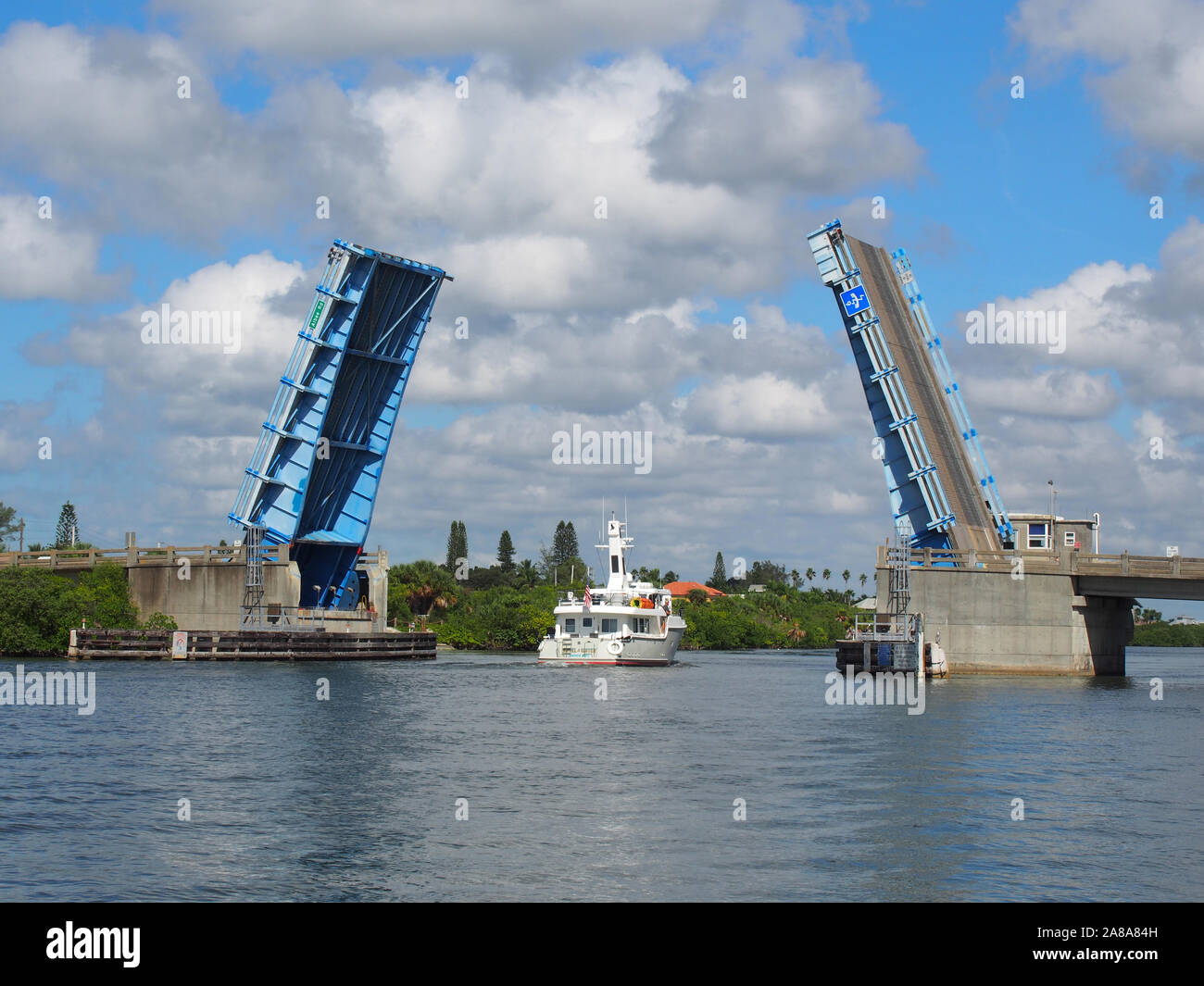 Bridge Draw Drawbridge Florida High Resolution Stock Photography and ...