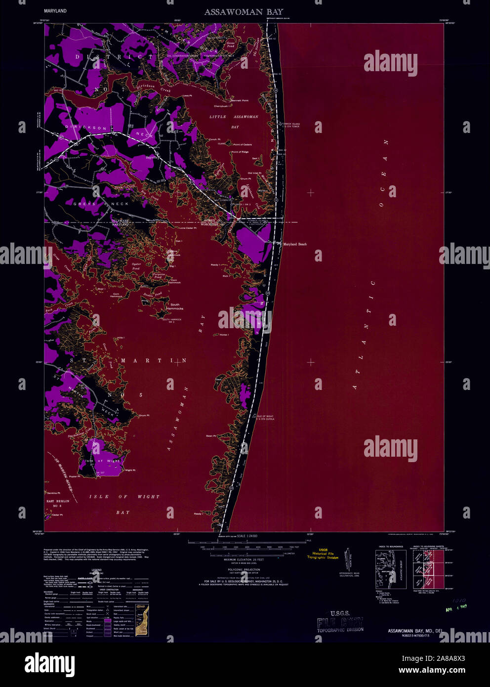 Assawoman bay hi-res stock photography and images - Alamy