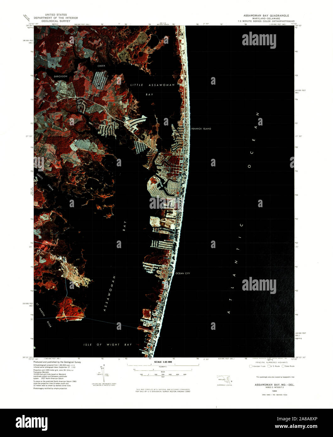 Assawoman bay hi-res stock photography and images - Alamy