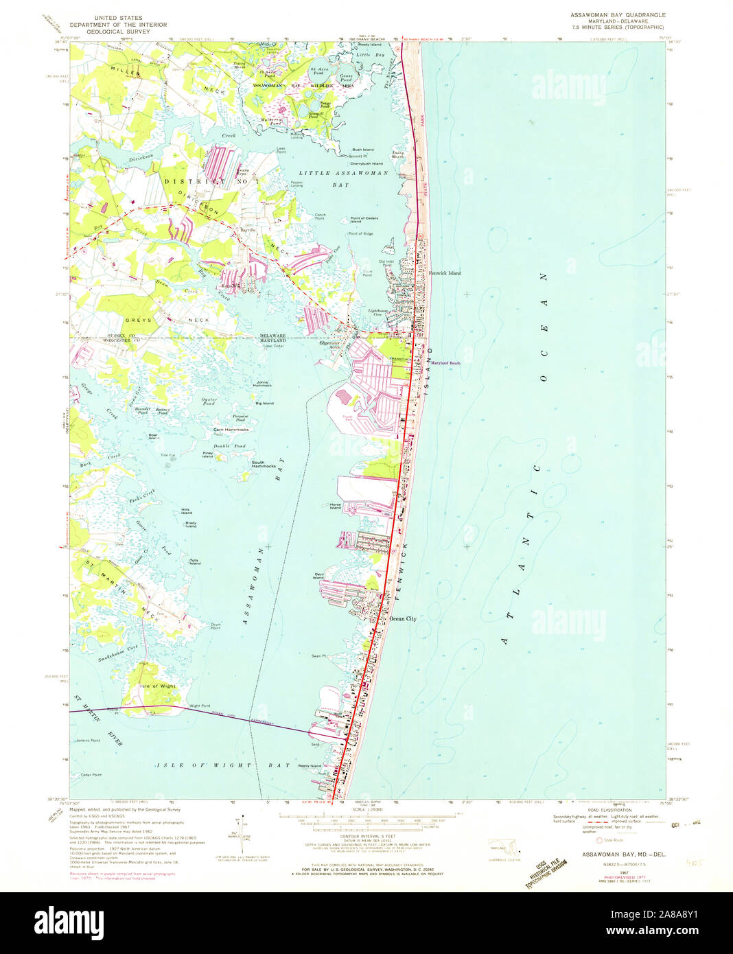 Assawoman bay hi-res stock photography and images - Alamy