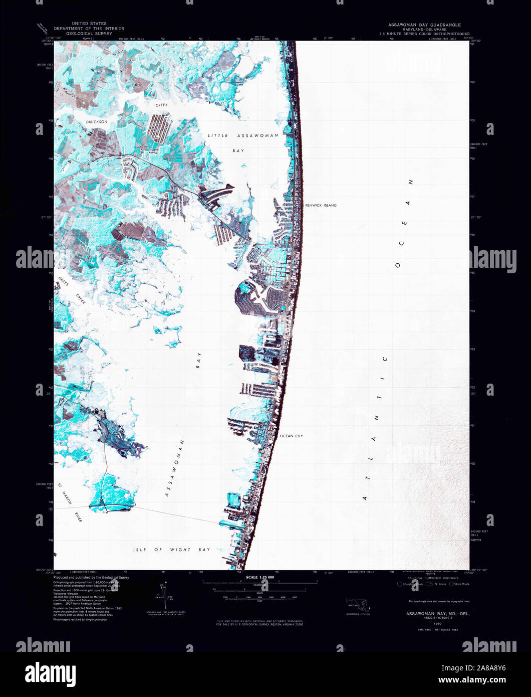 Assawoman bay hi-res stock photography and images - Alamy