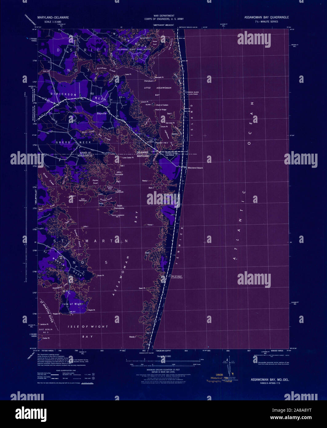 Assawoman bay hi-res stock photography and images - Alamy