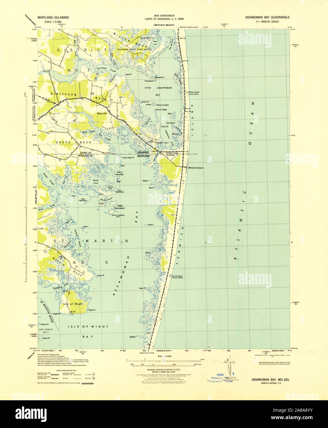 Assawoman bay hi-res stock photography and images - Alamy