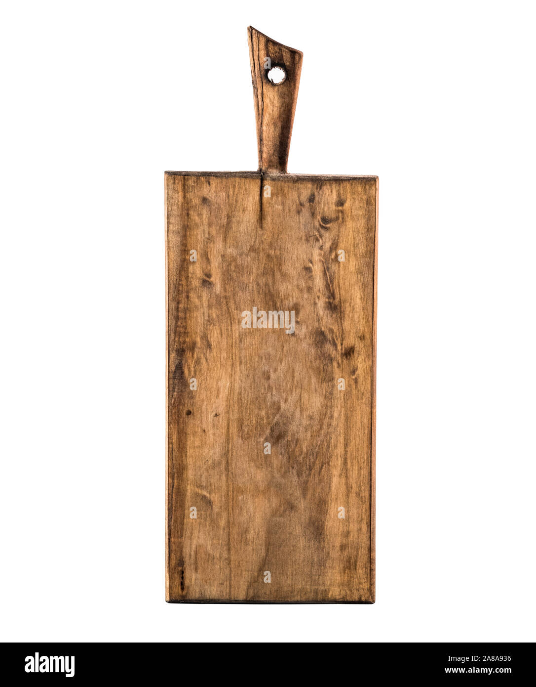 wooden cooking board isolated on a white background Stock Photo - Alamy