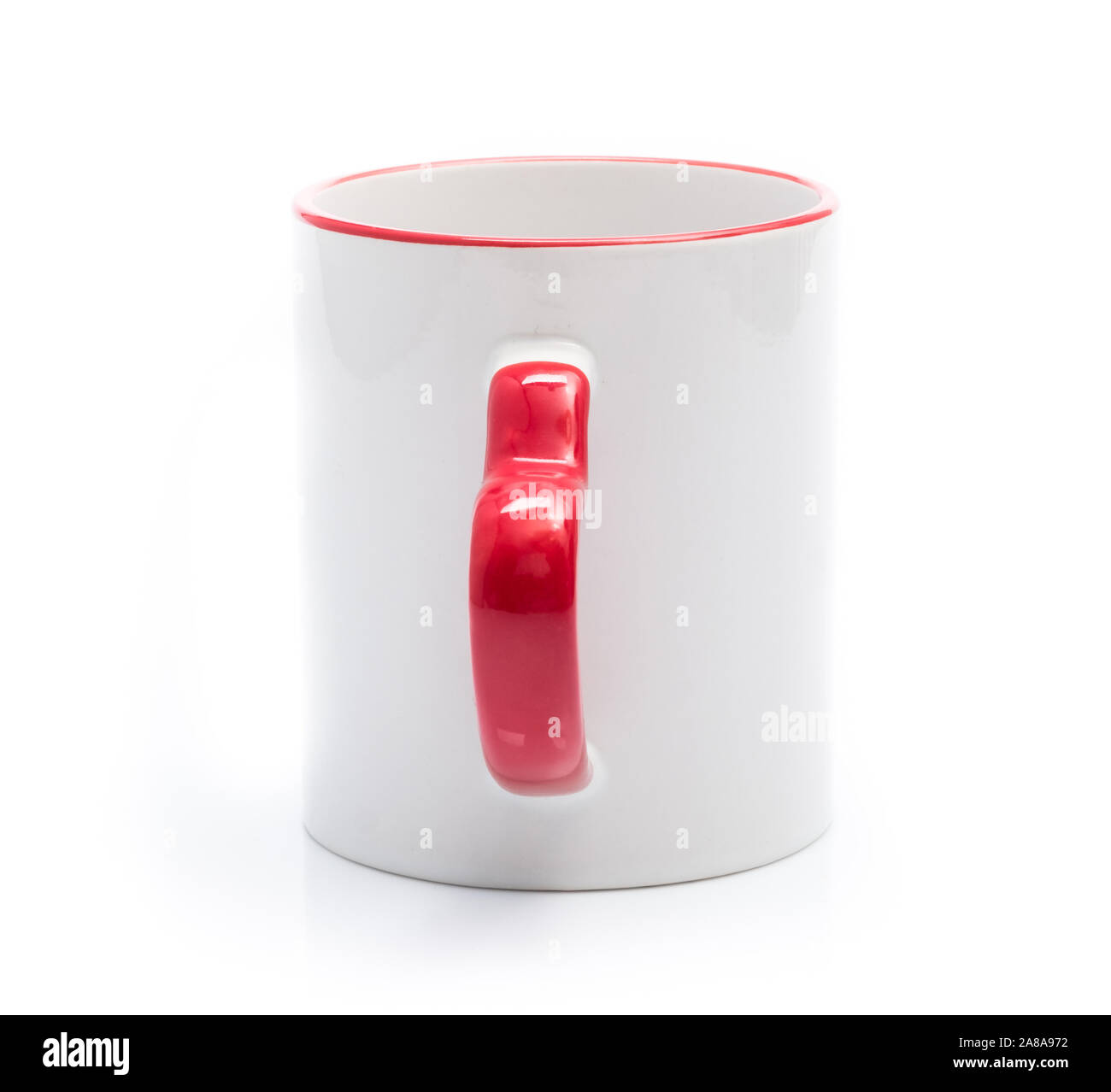 White heart red mug Cut Out Stock Images & Pictures - Alamy
