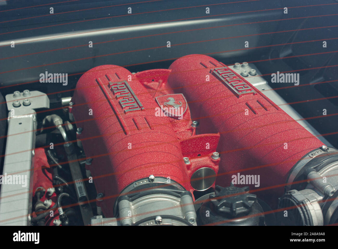Ferrari steering wheels hi-res stock photography and images - Alamy