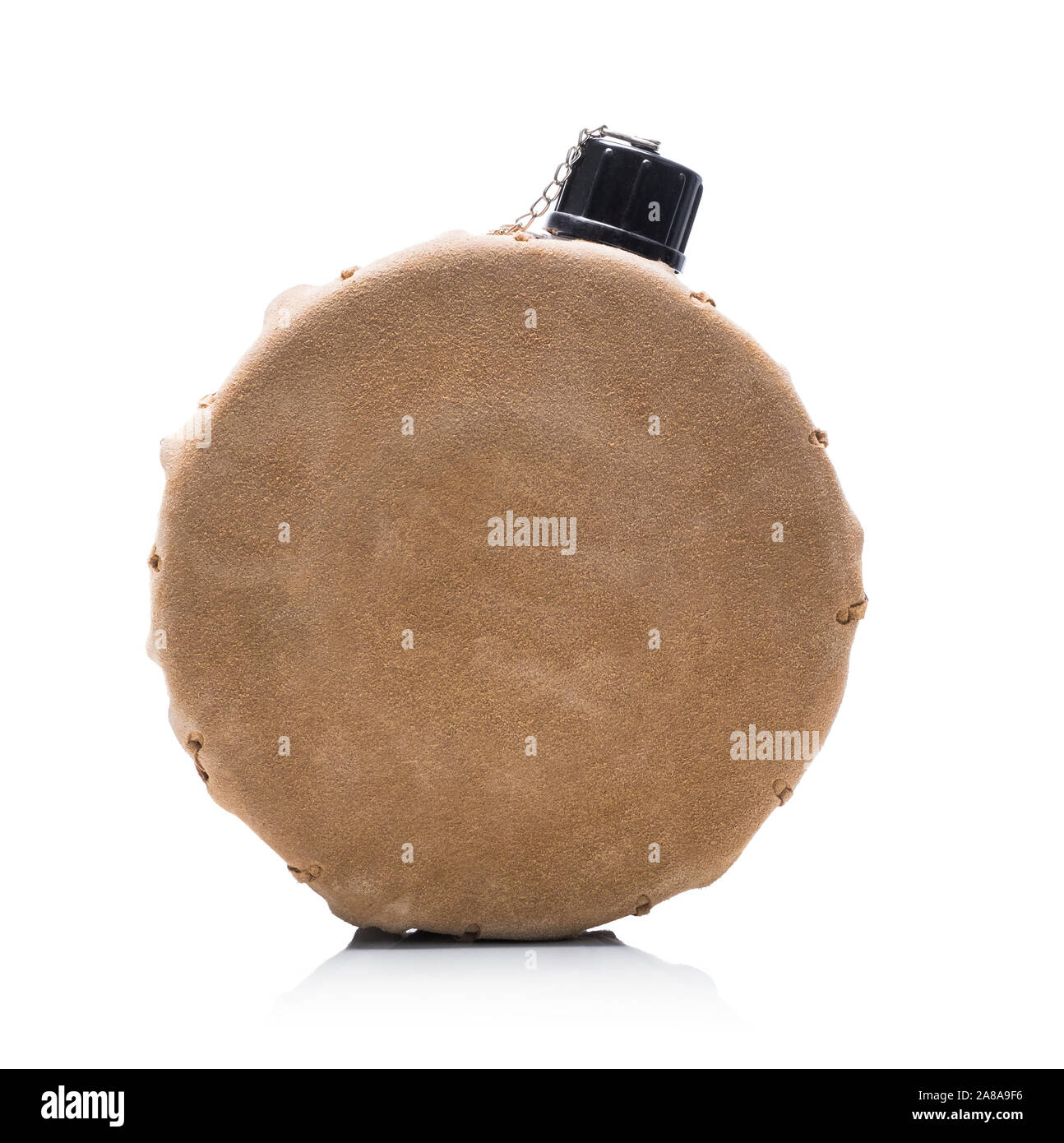 Round water canteen hi-res stock photography and images - Alamy