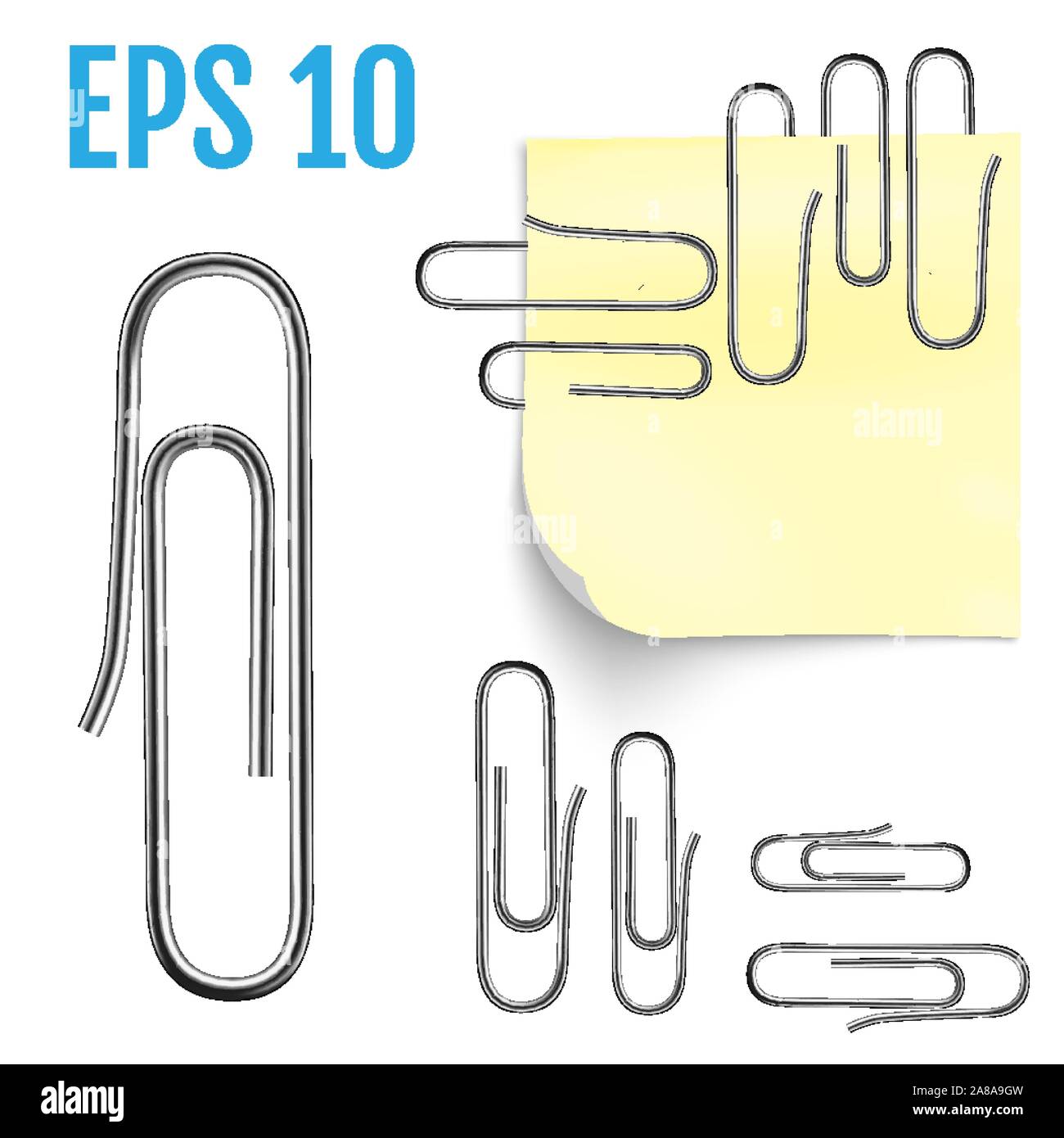 Single post it note Stock Vector Images - Alamy