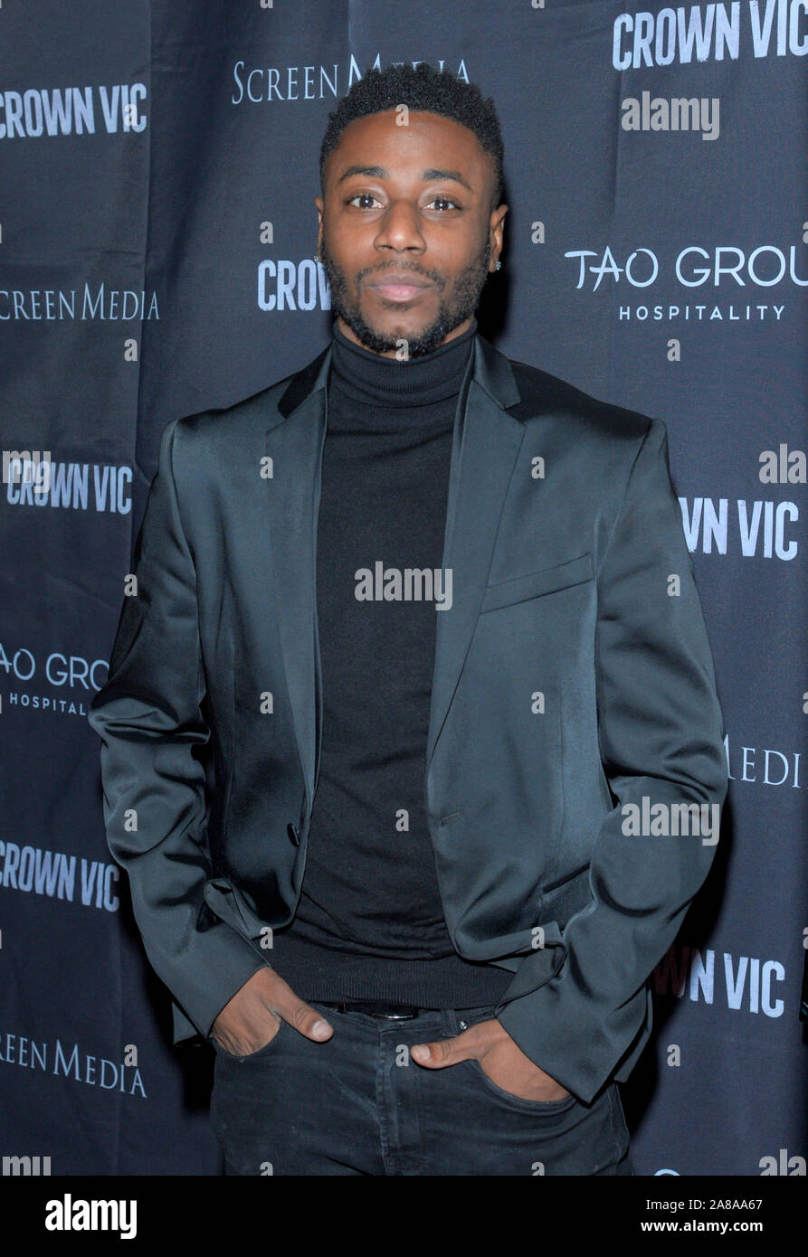 New York, NY - November 6, 2019: Chris Jarell attends the "Crown Vic ...