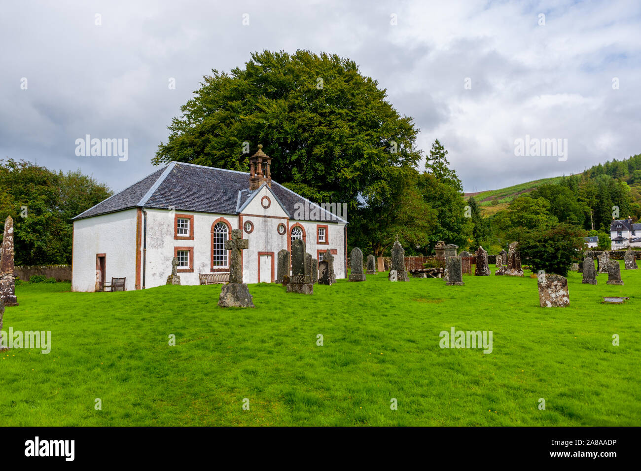 Kilmodan Church was built in the Clachan of Glendaruel in 1783 Stock ...